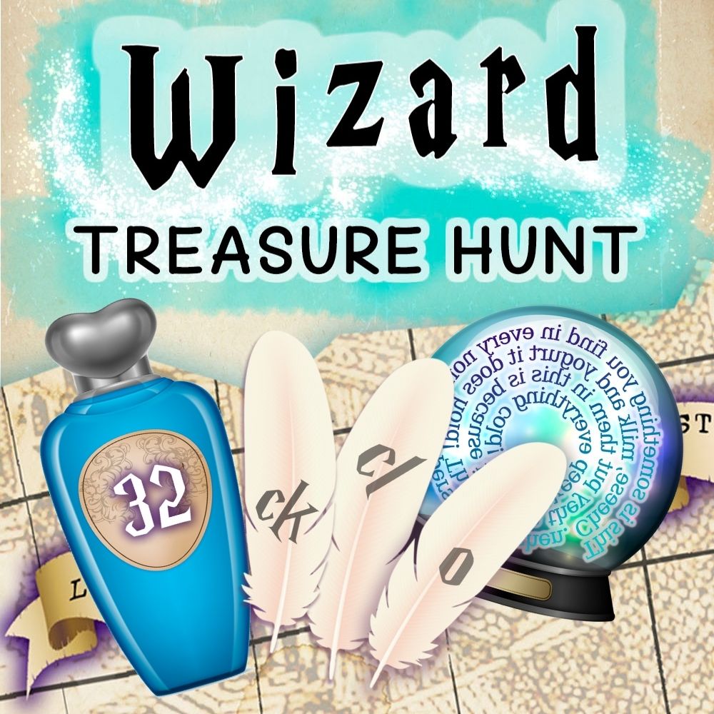 HARRY POTTER TREASURE HUNT - Lock Paper Escape