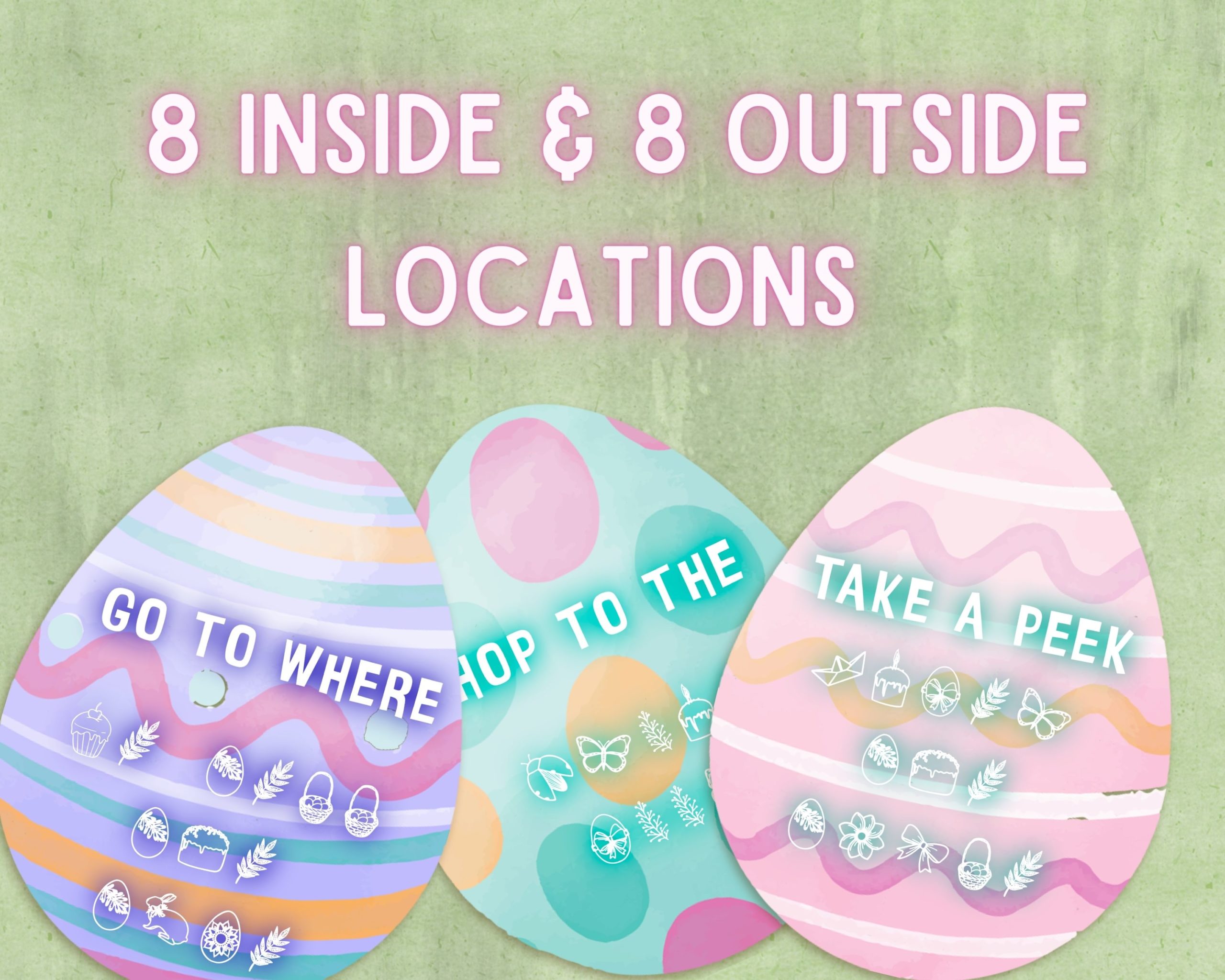 Easter Egg Hunt Fun Idea - Lock Paper Escape