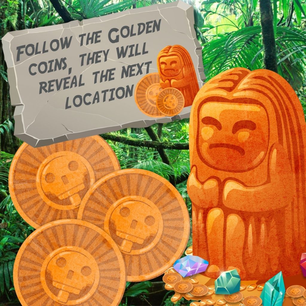 Indiana Jones Treasure Hunt - Lock Paper Escape