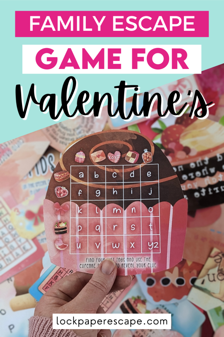 Valentine's Day Escape Room Hunt - Lock Paper Escape