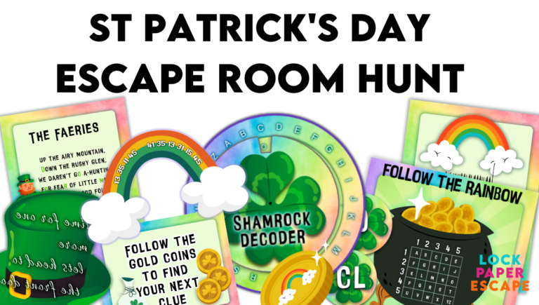 St Patrick's Day Escape Room Hunt: A Fun, Easy Family Activity at Home ...