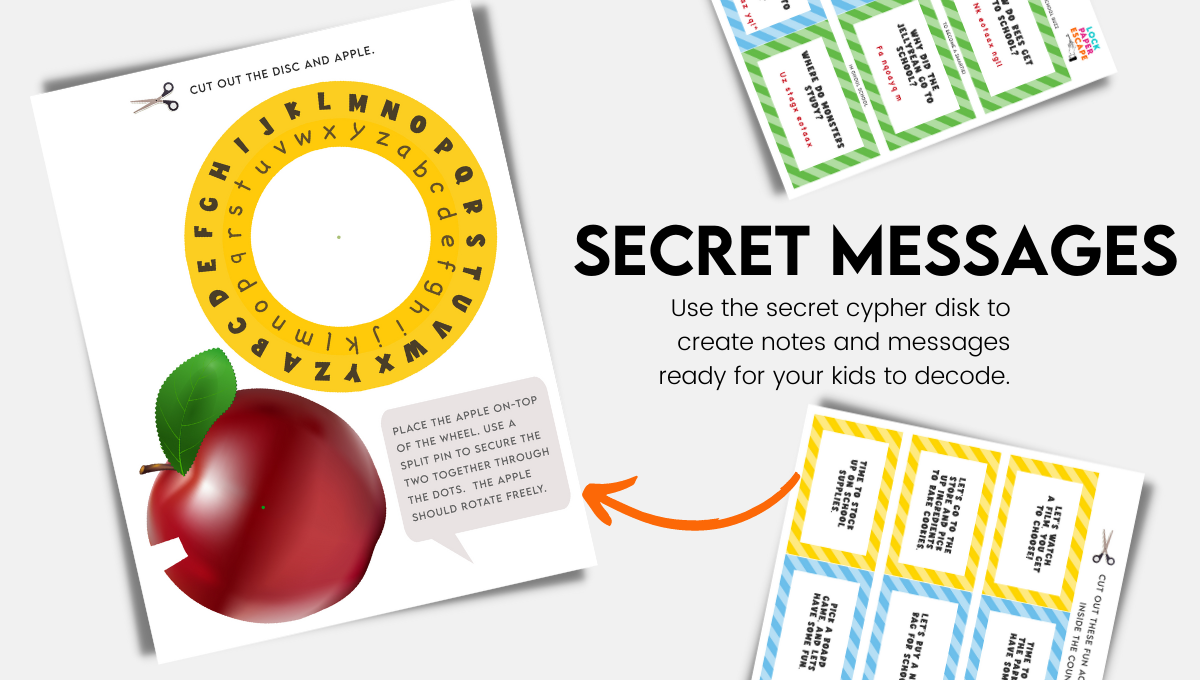 Back to School Countdown with Exciting Activities! - Lock Paper Escape