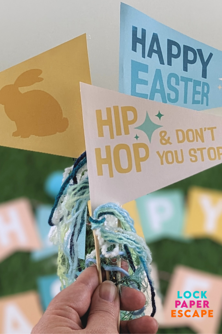 EASTER EGG HUNT PRINTABLE SIGNS - Lock Paper Escape