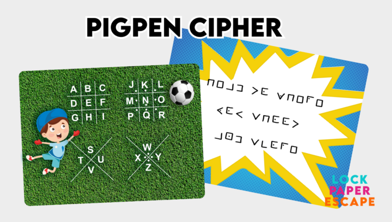 SOCCER TREASURE HUNT GAME - Lock Paper Escape