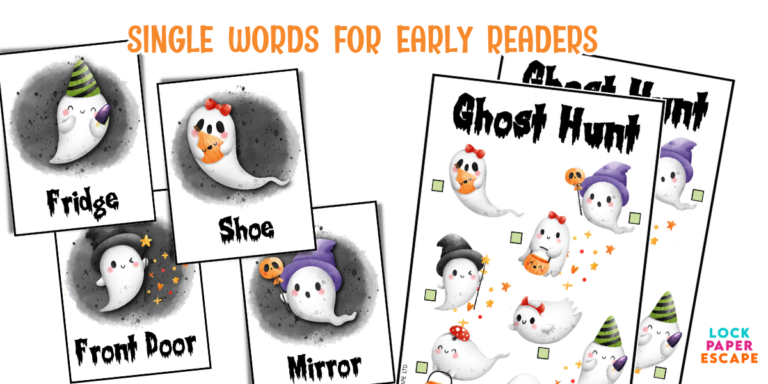 Ghost Scavenger Hunt – Get into the Spirit of Halloween - Lock Paper Escape