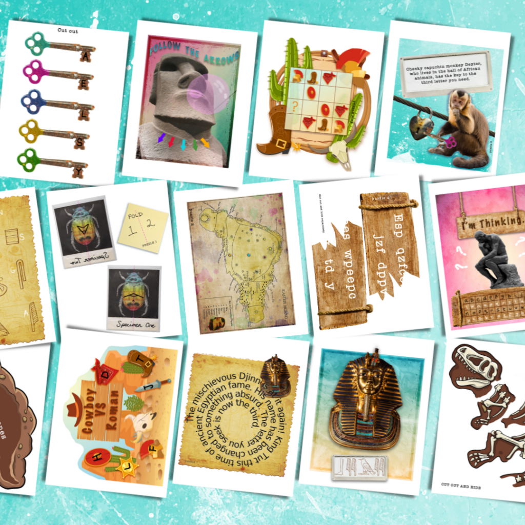 Lock Paper Escape - KIDS ESCAPE ROOMS AND TREASURE HUNTS