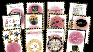 New Year's Eve Treasure Hunt - Lock Paper Escape