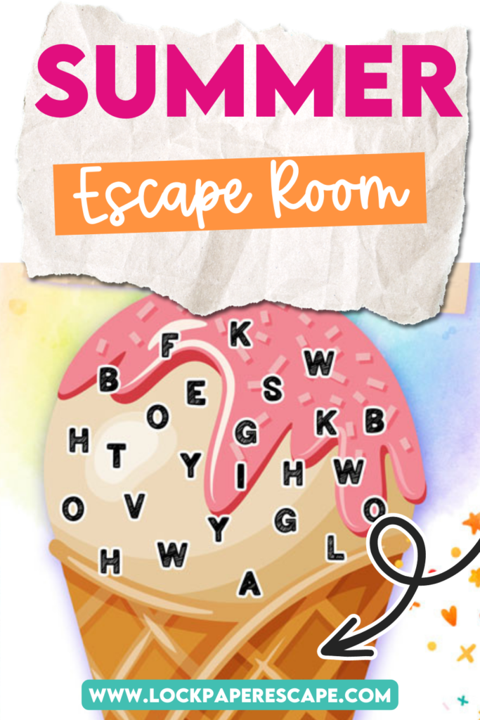 The Ultimate Summer Escape Room Game for All the Family - Lock Paper Escape