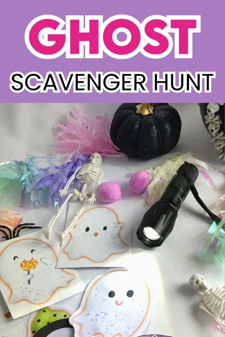 Shine A light Ghost Scavenger Hunt - Lock Paper Escape