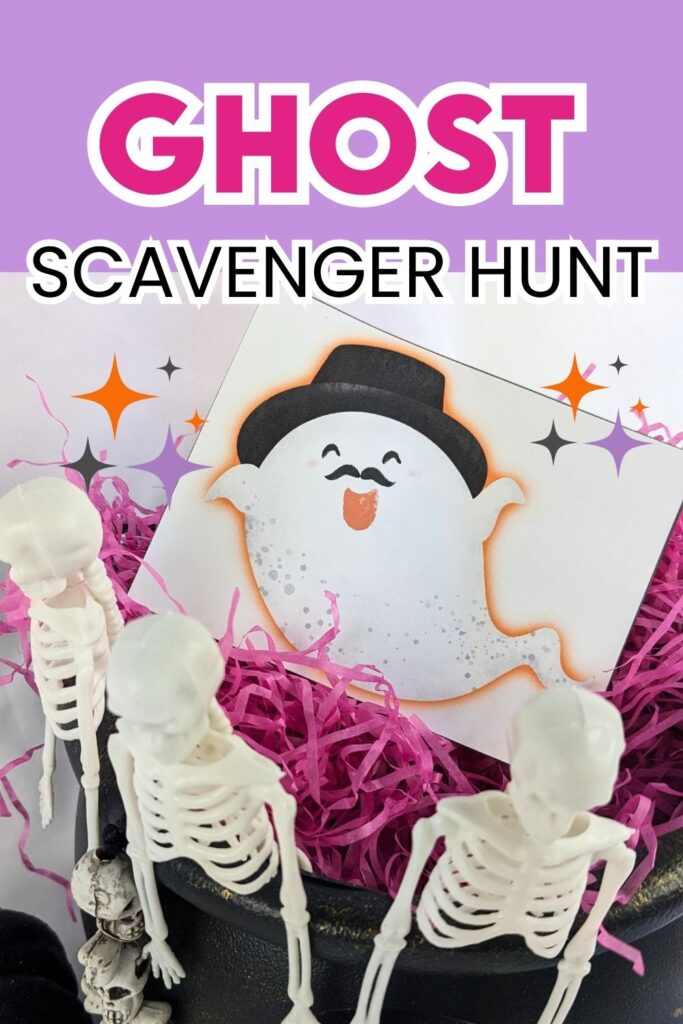 Shine A light Ghost Scavenger Hunt - Lock Paper Escape