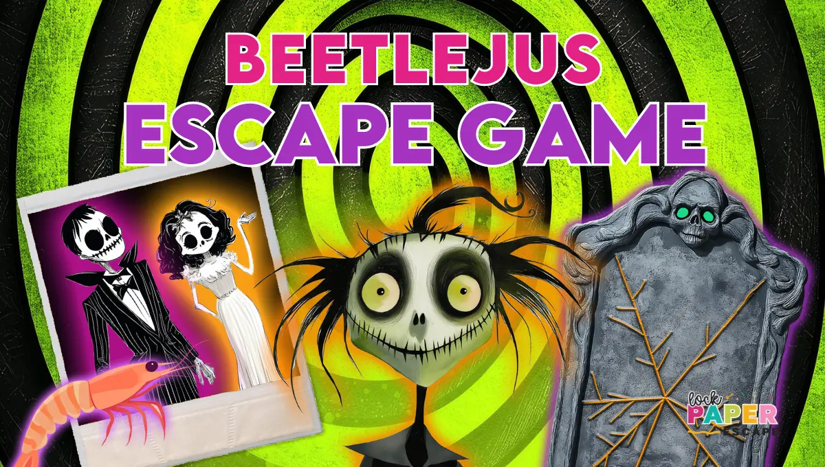 Beetlejus: A Halloween Escape Room Game for Kids! - Lock Paper Escape