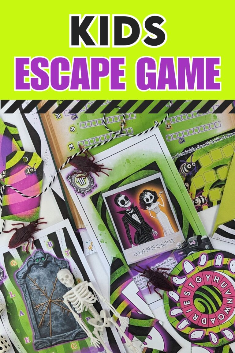 Beetlejus: A Halloween Escape Room Game for Kids! - Lock Paper Escape