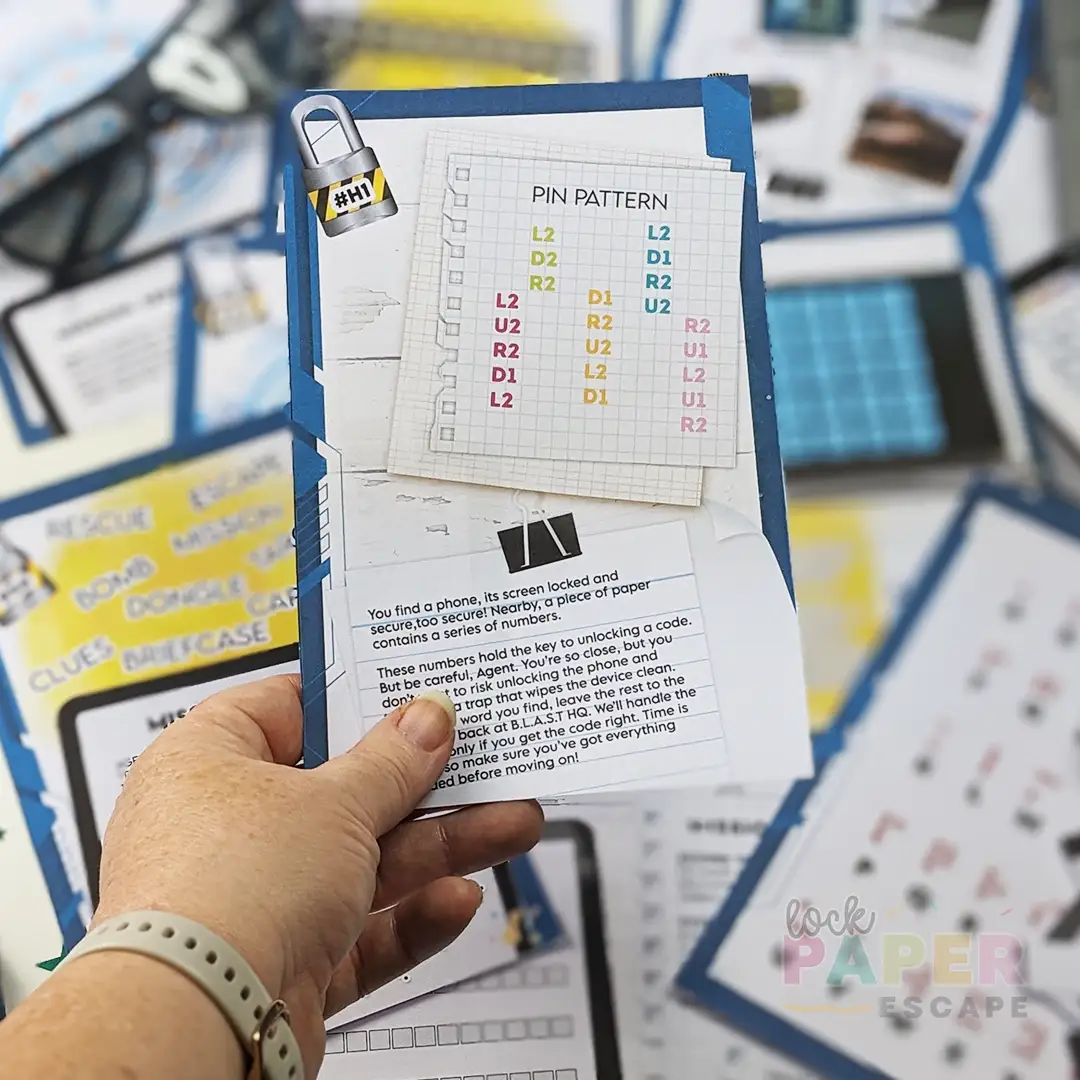 Ultimate Kids Spy Escape Room: Fun Party Game - Lock Paper Escape